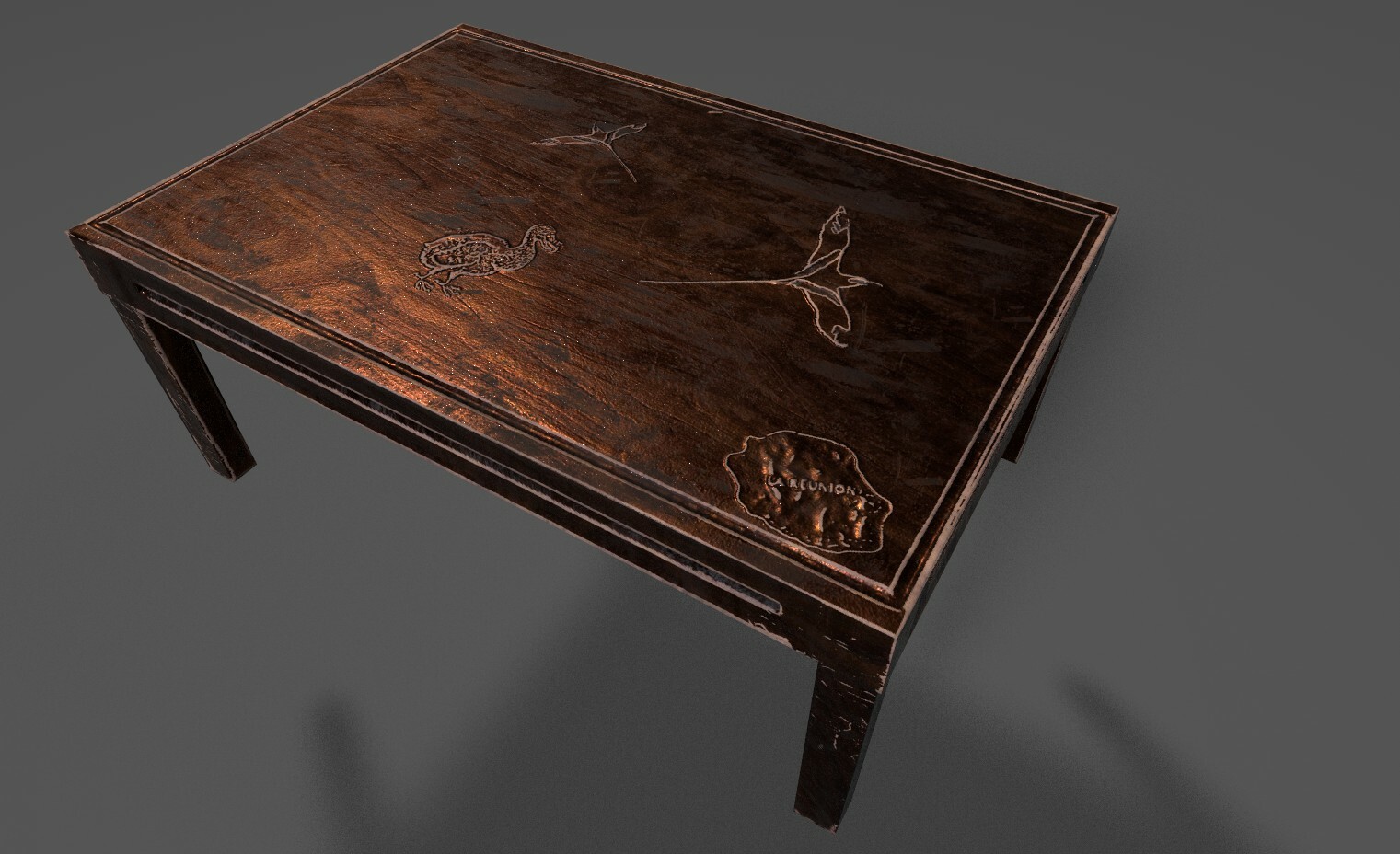 ArtStation - Wood Table