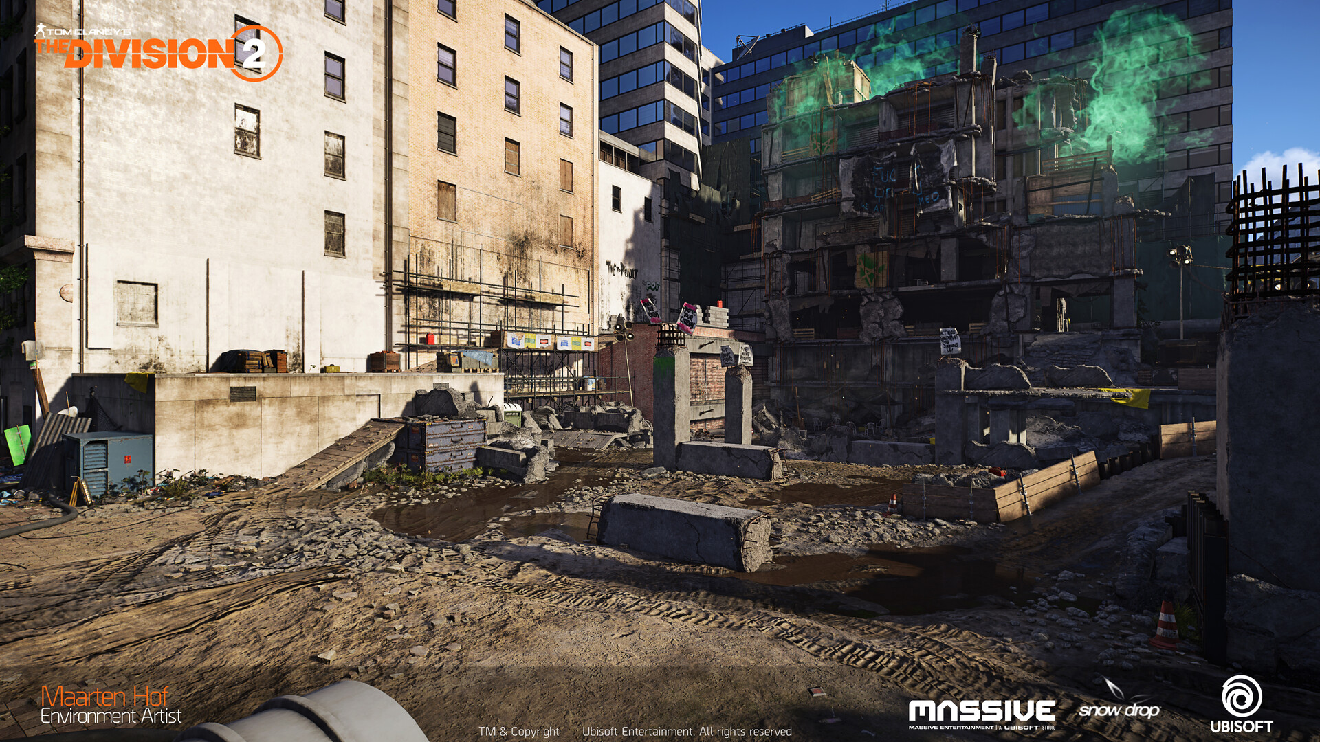 Maarten Hof - The Division 2 - Control Points and Resource Nodes