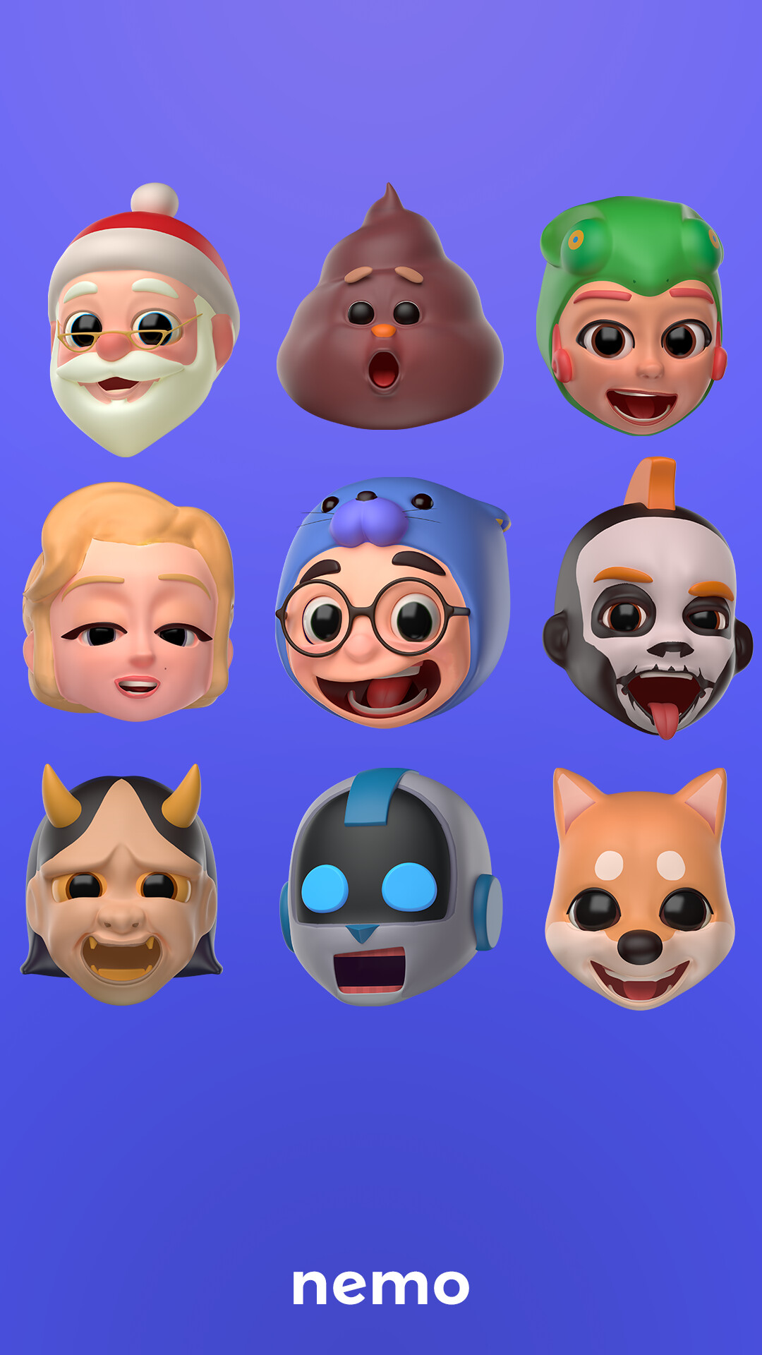 ArtStation - 3D character design for nemo app