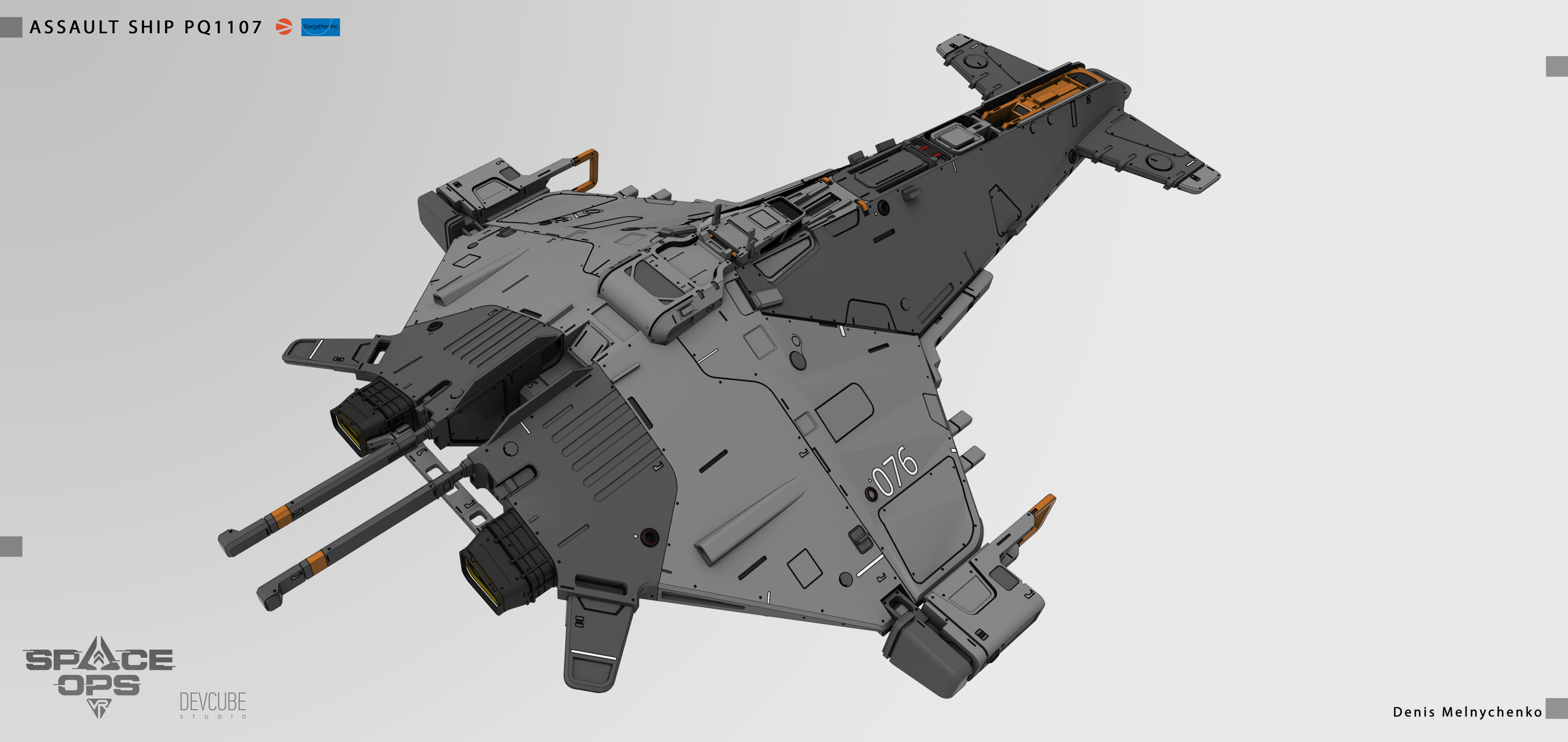 Denis Melnychenko - Assault ship