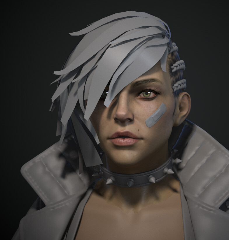 ArtStation - Wasteland girl