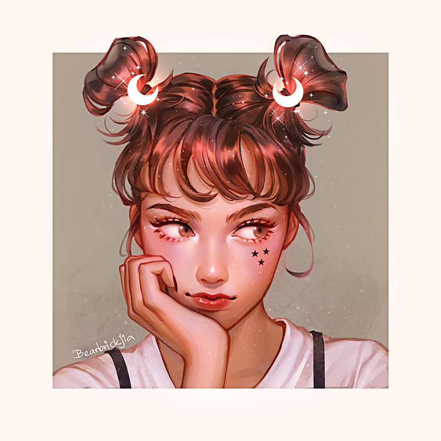 ArtStation - Moon buns