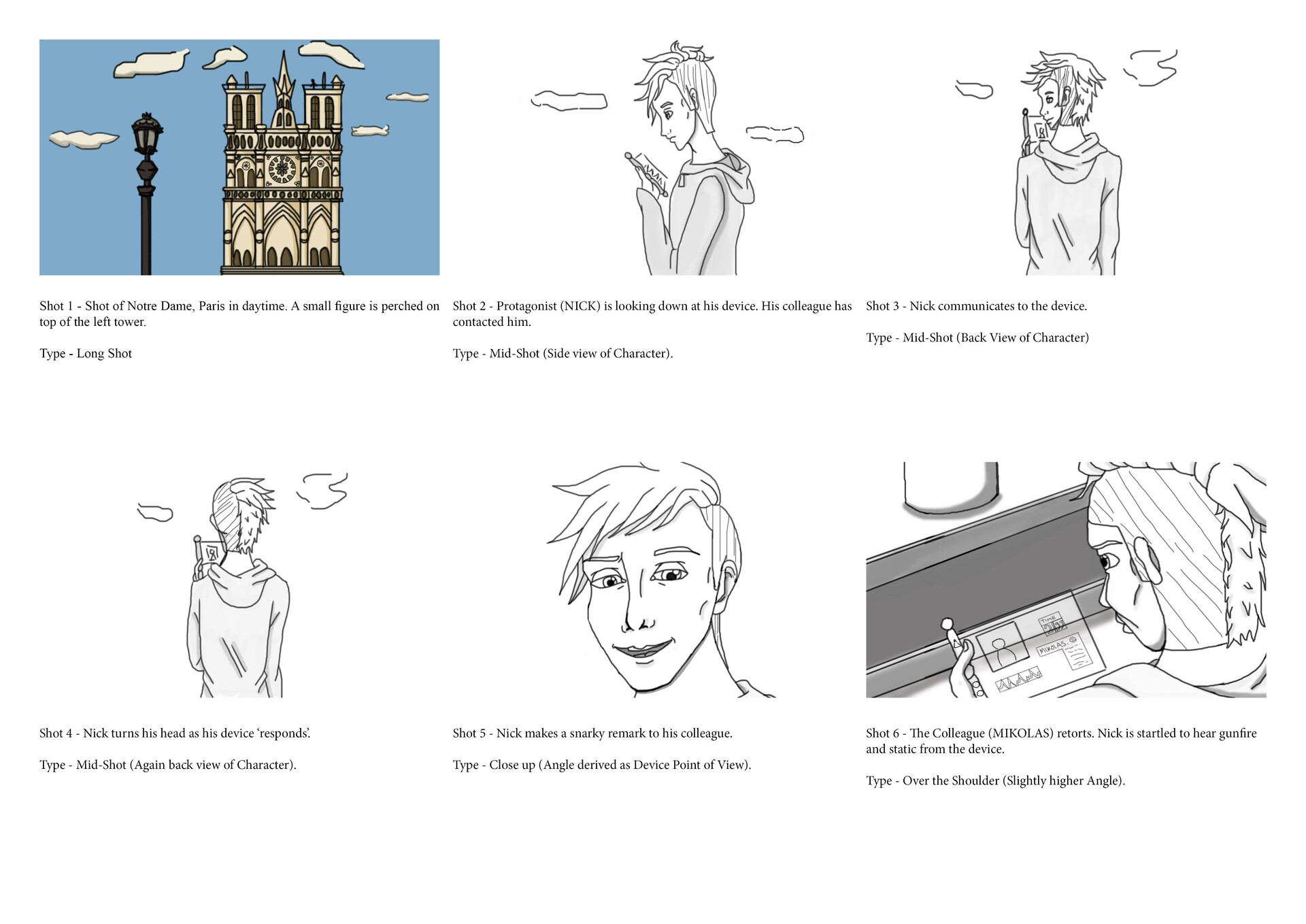 ArtStation - Visual Language Piece - A Tale of Two Cities