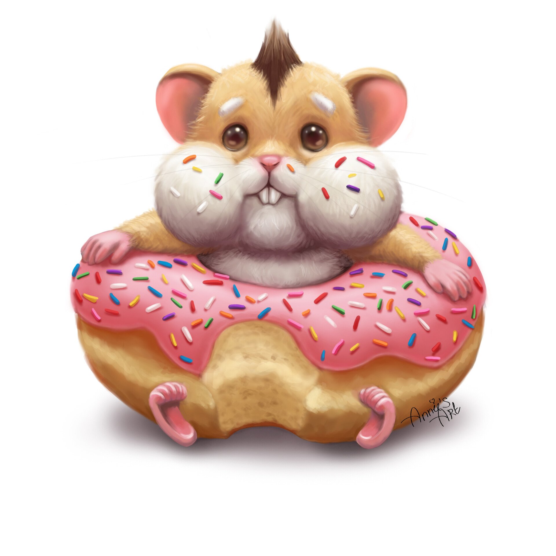ArtStation - Rick the hamster