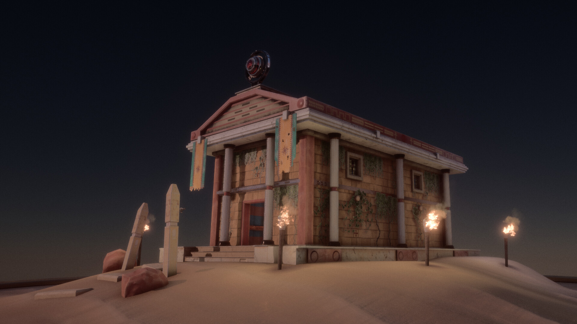 ArtStation - Desert Parthenon (GAR 6002)