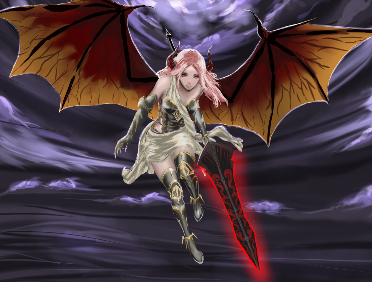 ArtStation - hell girl