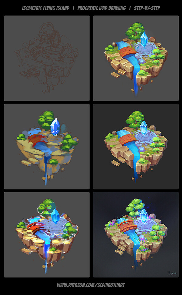 isometric art tutorial