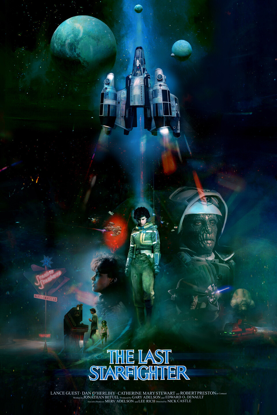 ArtStation - The Last Starfighter poster