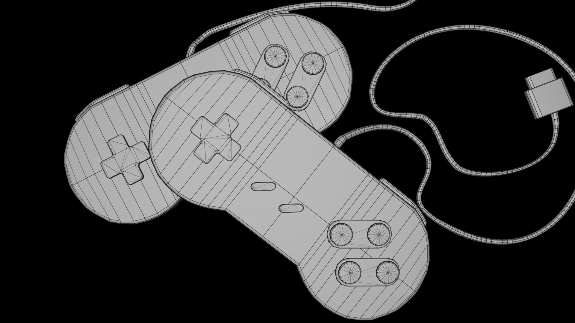controller drawing 3d