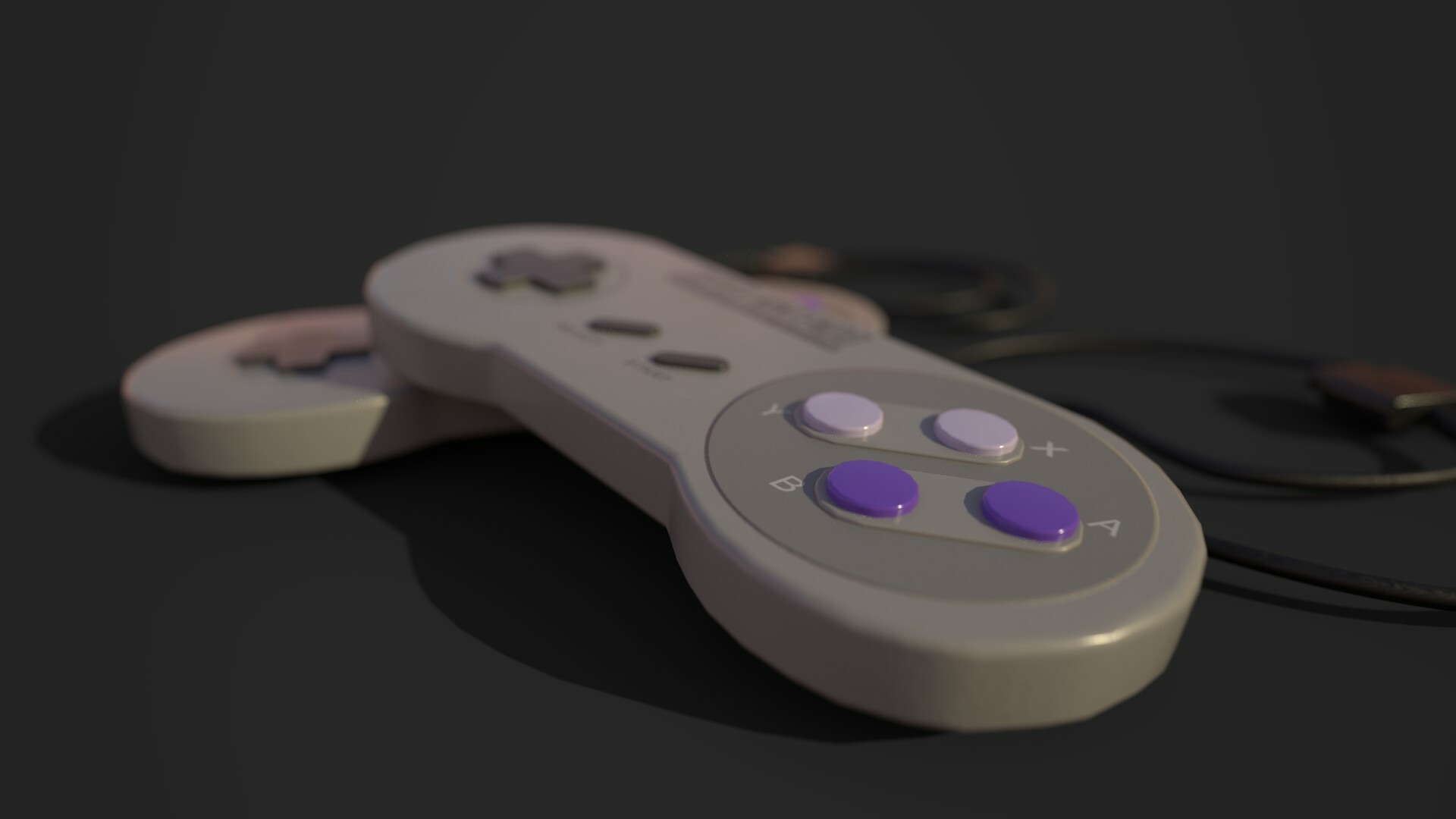 ArtStation - Super Nintendo Controller