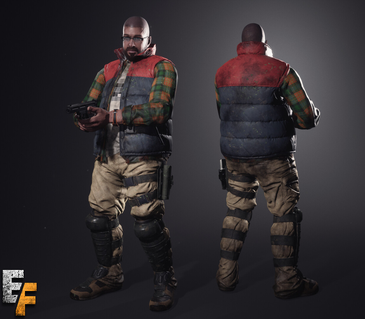 ArtStation - Earthfall Jonas