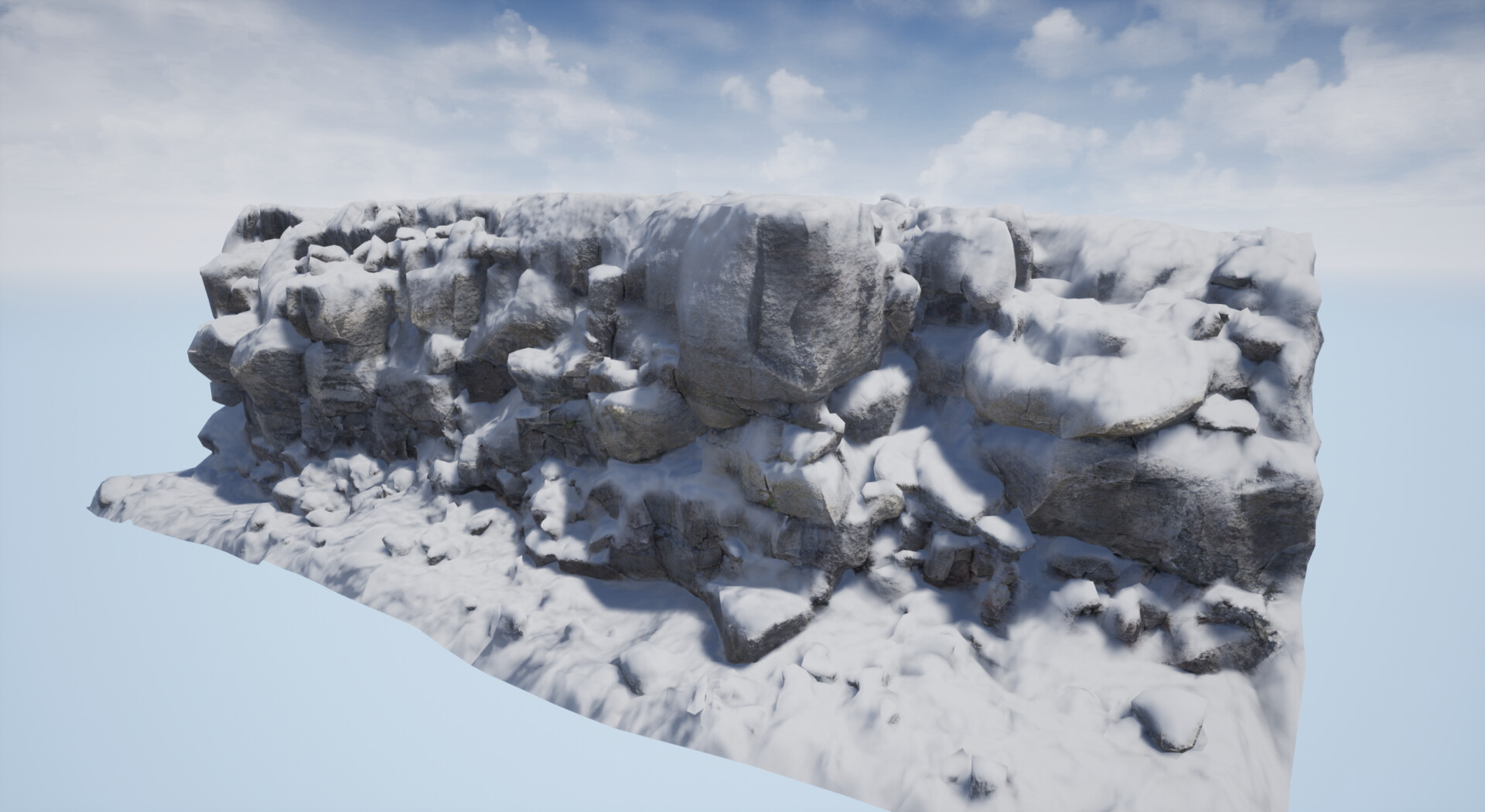 ArtStation - UE4) Snow Shader Study