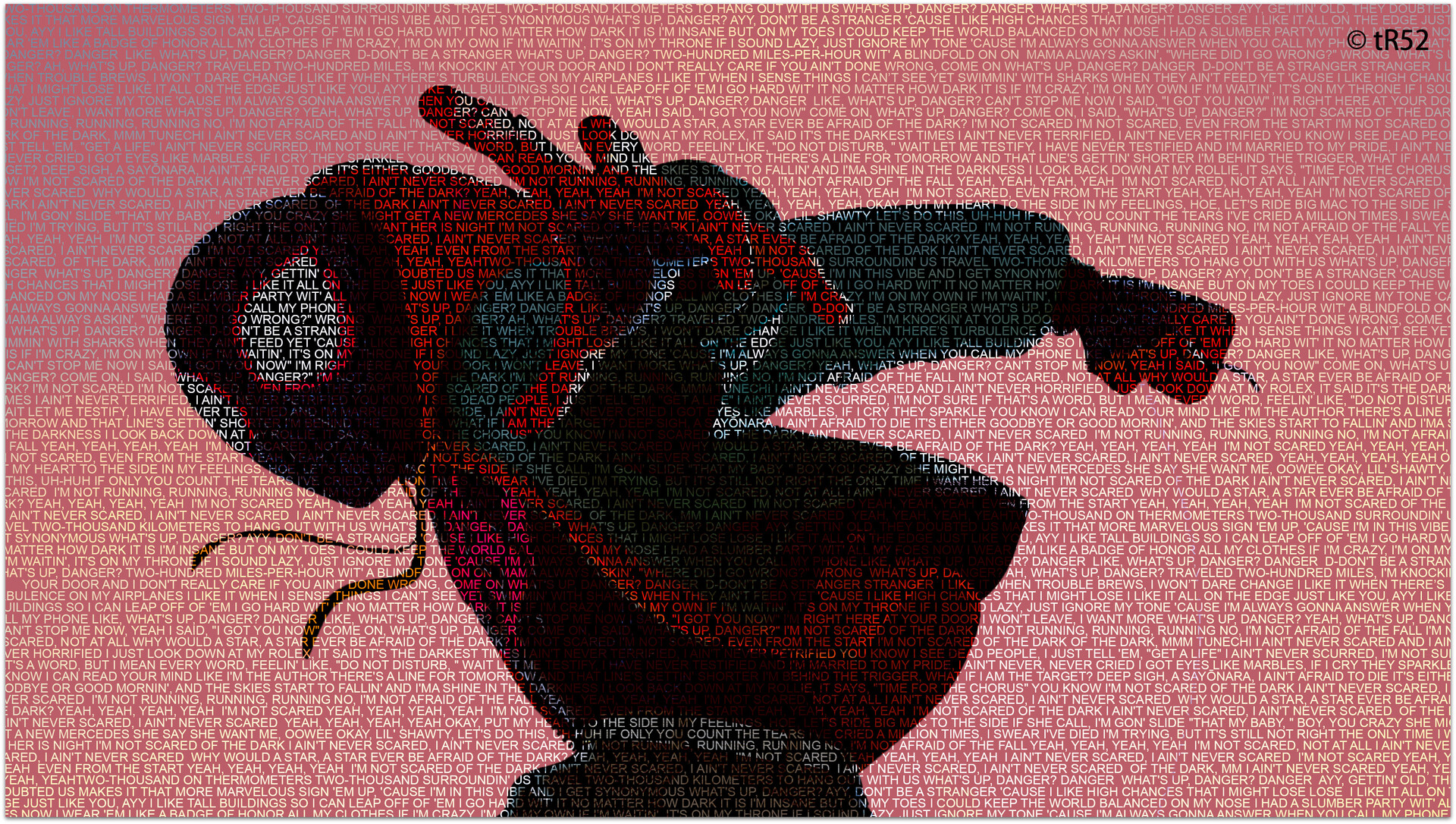 ArtStation - Miles Morales- Text Portrait