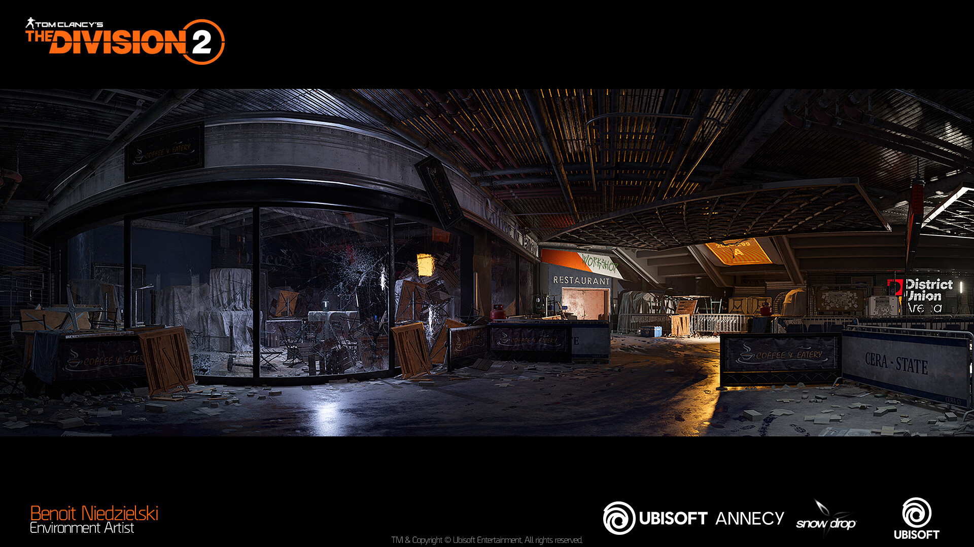 ND ZK - The Division 2 - District Union Arena - Ex CERA Waiting room