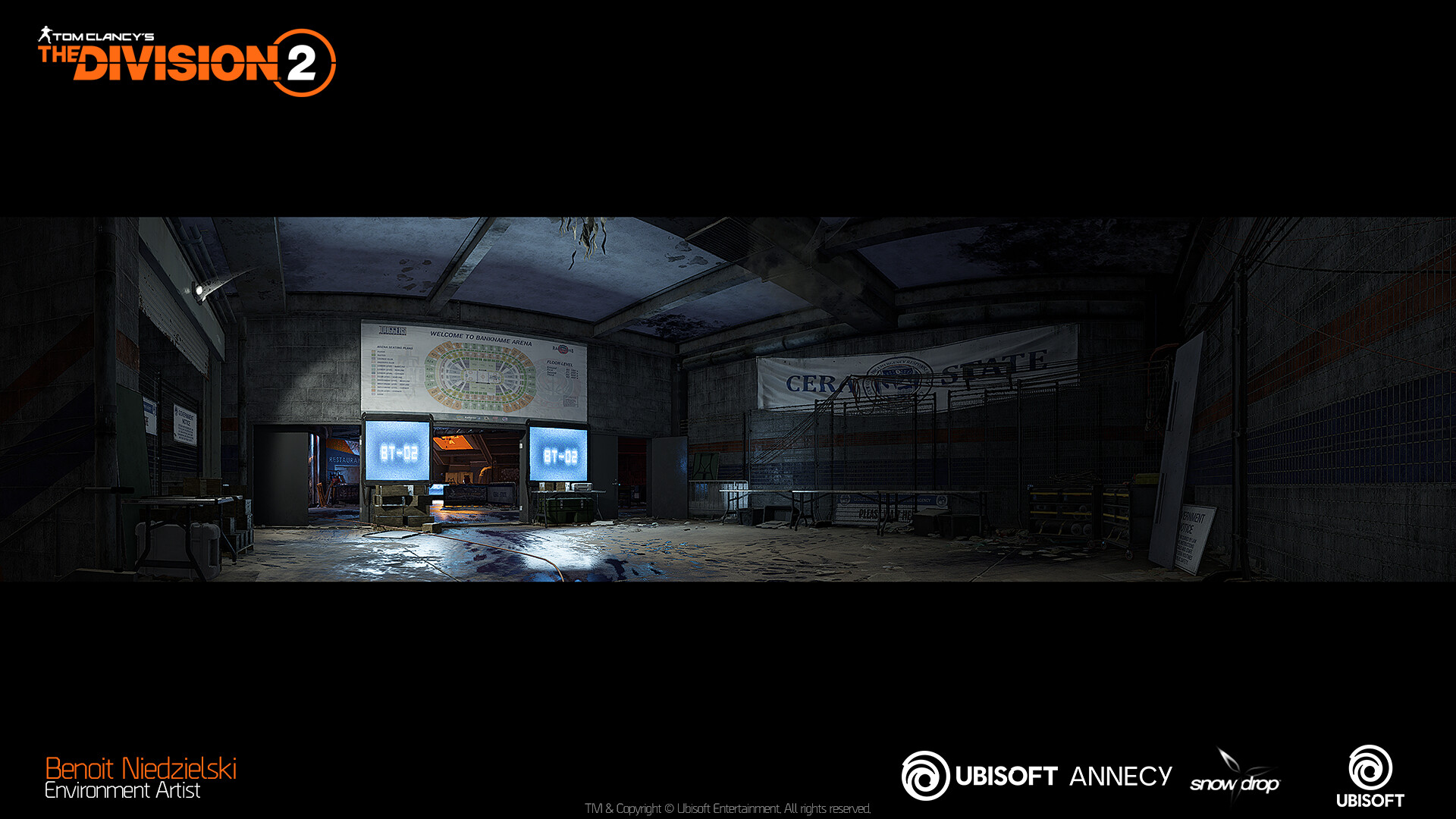 ND ZK - The Division 2 - District Union Arena - Ex CERA Waiting room