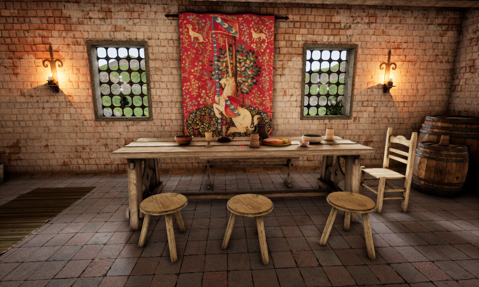 ArtStation - Medieval Room
