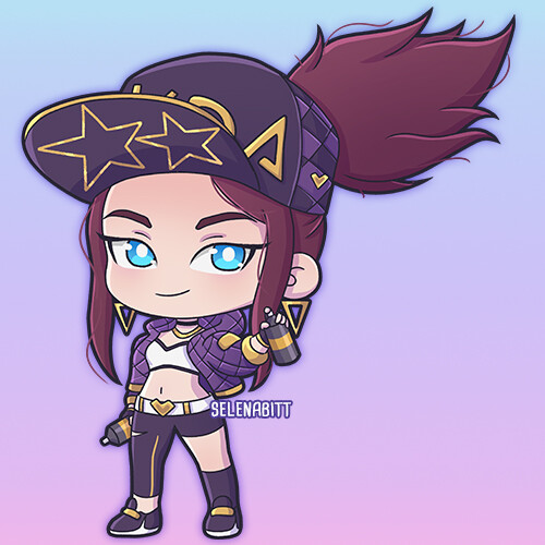akali chibi kda