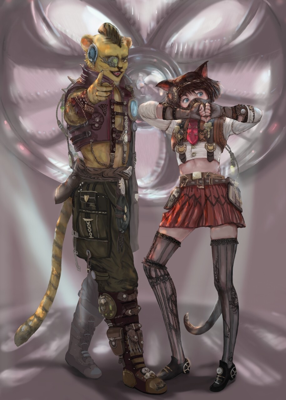 ArtStation - STEAMPUNK CATS