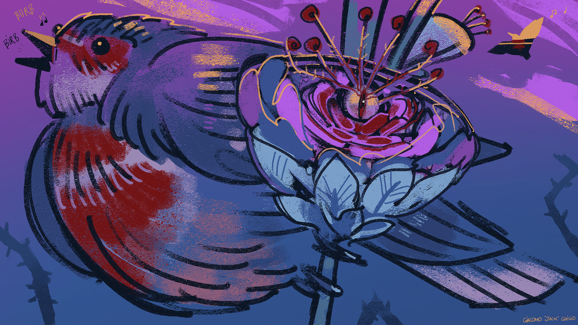 ArtStation - Burb burb see you soon