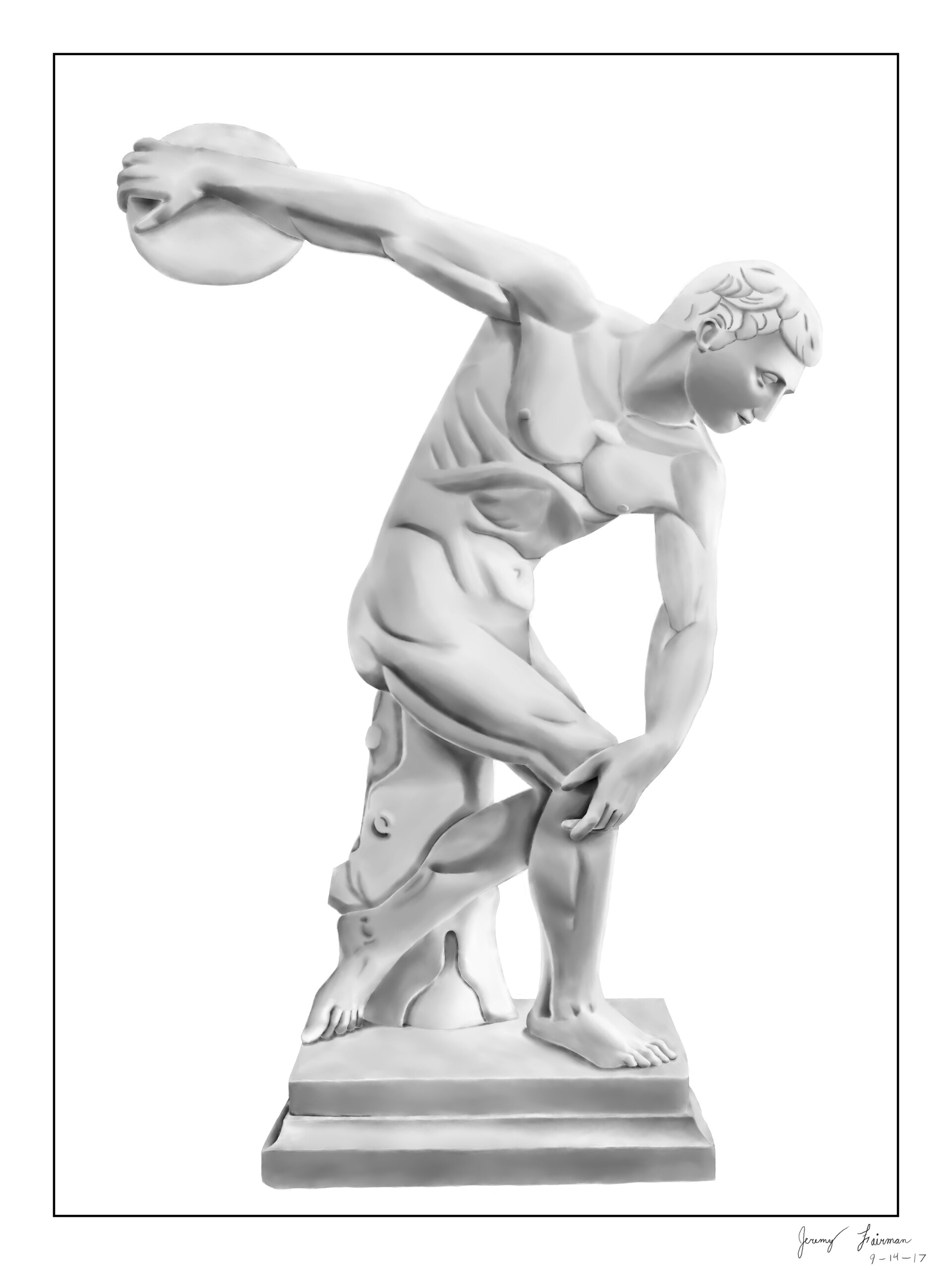ArtStation - Discobolus (2017)
