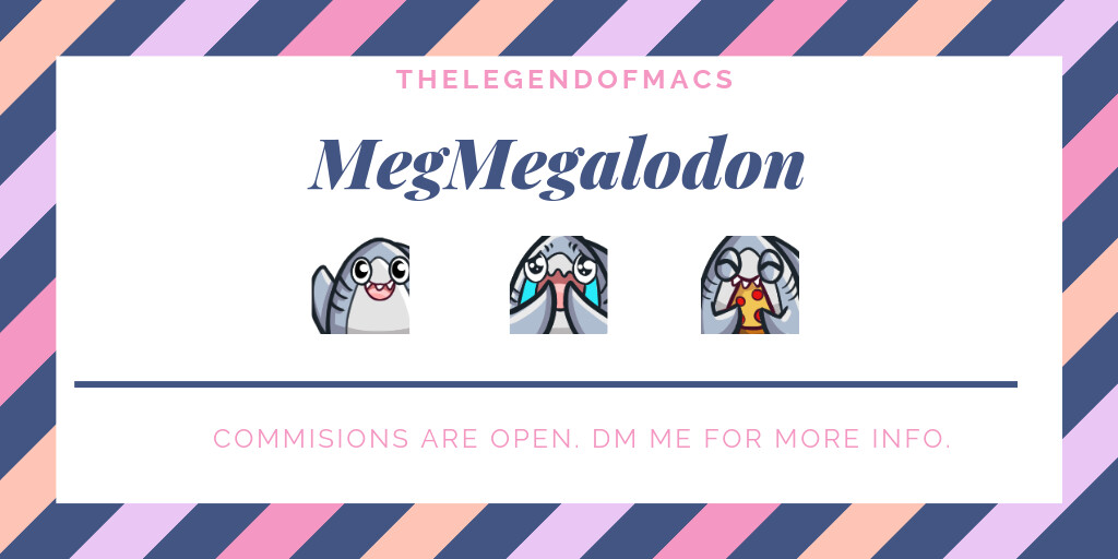 ArtStation - Emotes for MegMegalodon