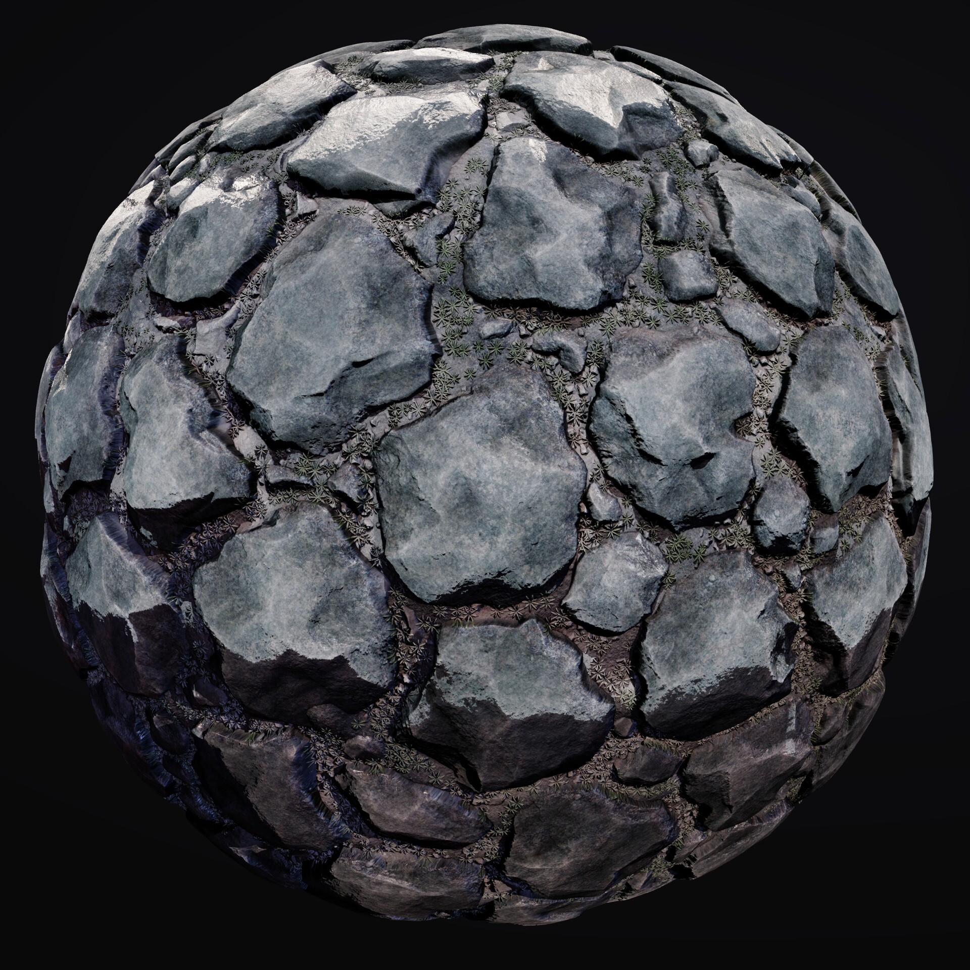 ArtStation - Frosty Stone Path