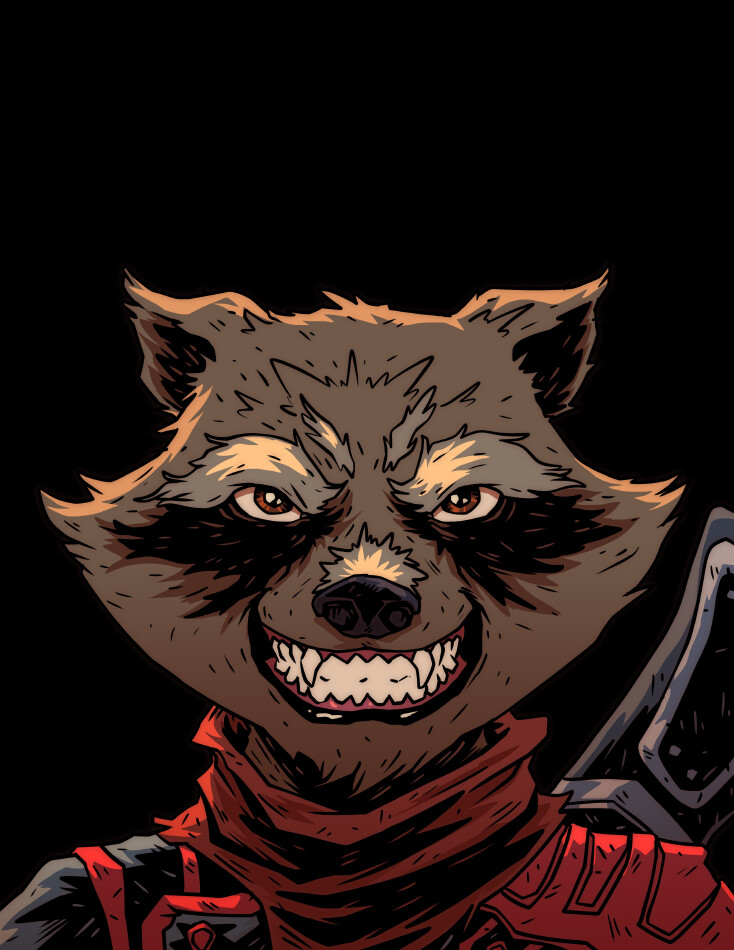 ArtStation - Rocket Raccoon