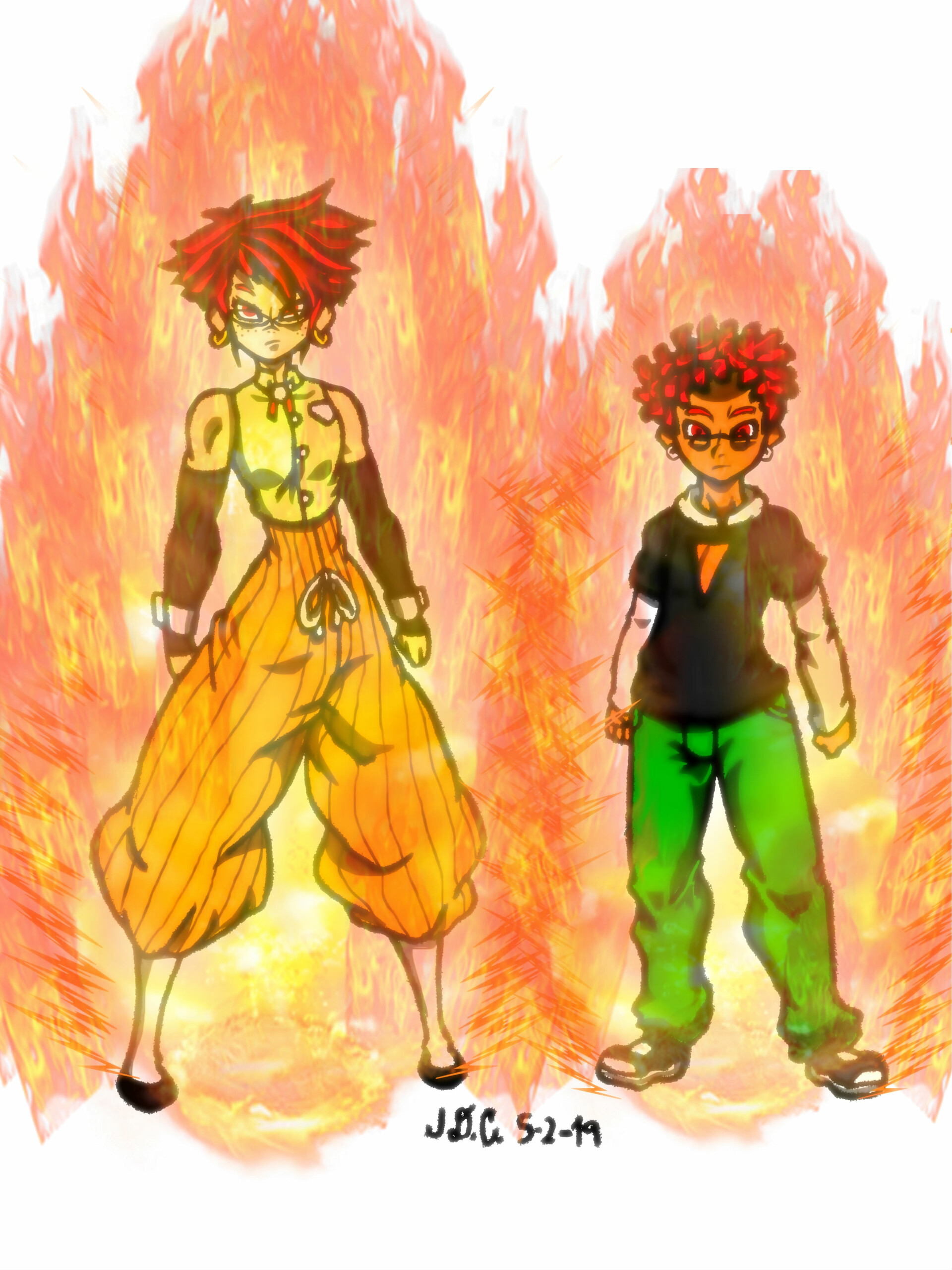 Jordan Davis-Carter - Cyborg Saiyans