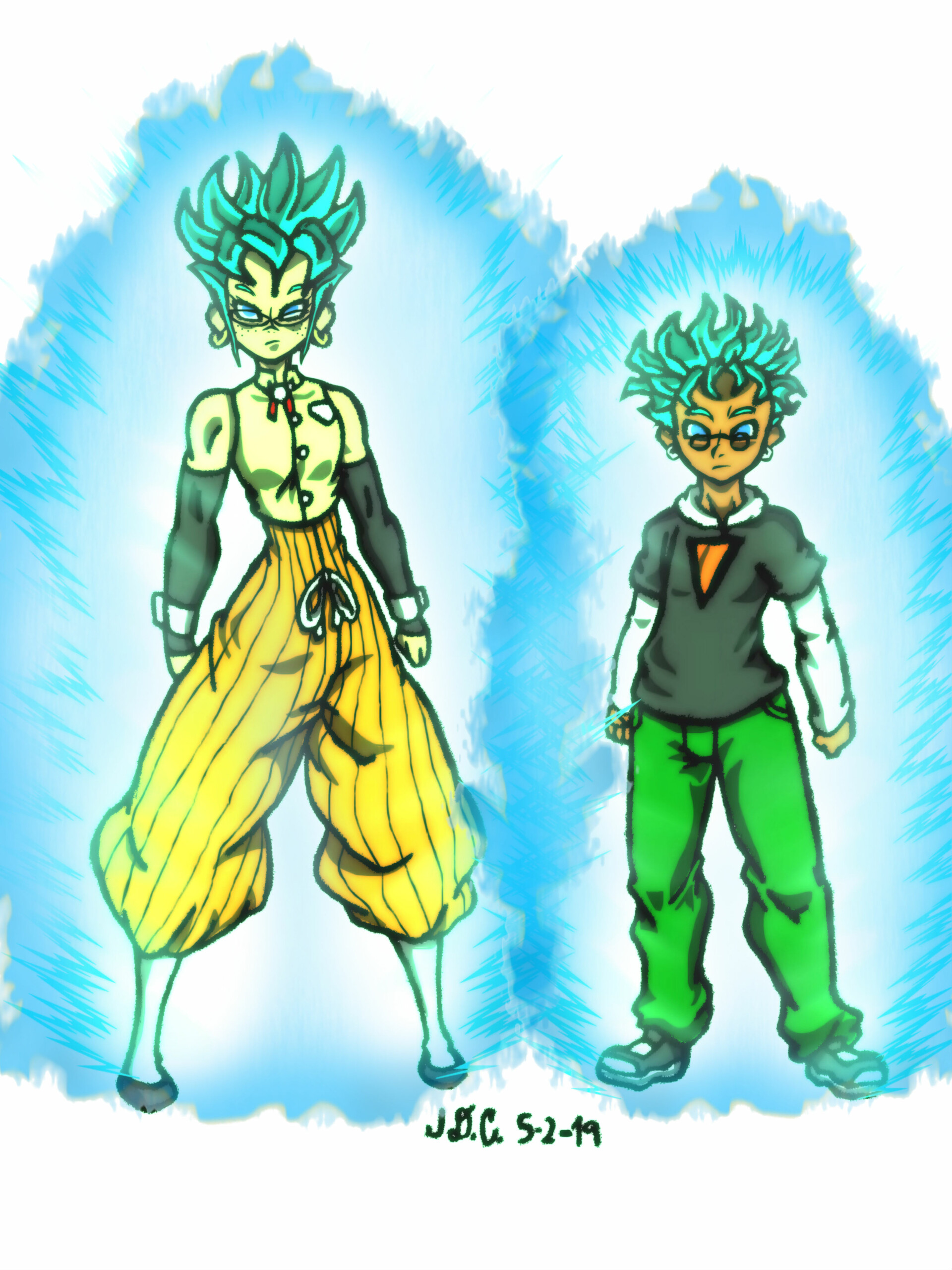 Jordan Davis-Carter - Cyborg Saiyans