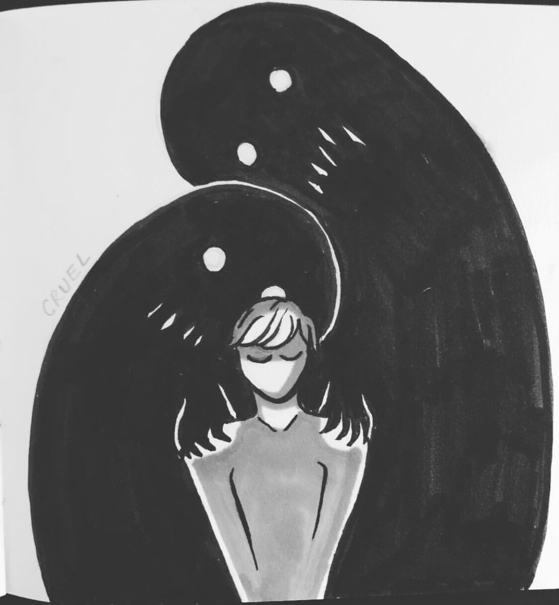 ArtStation - Inktober - Cruel