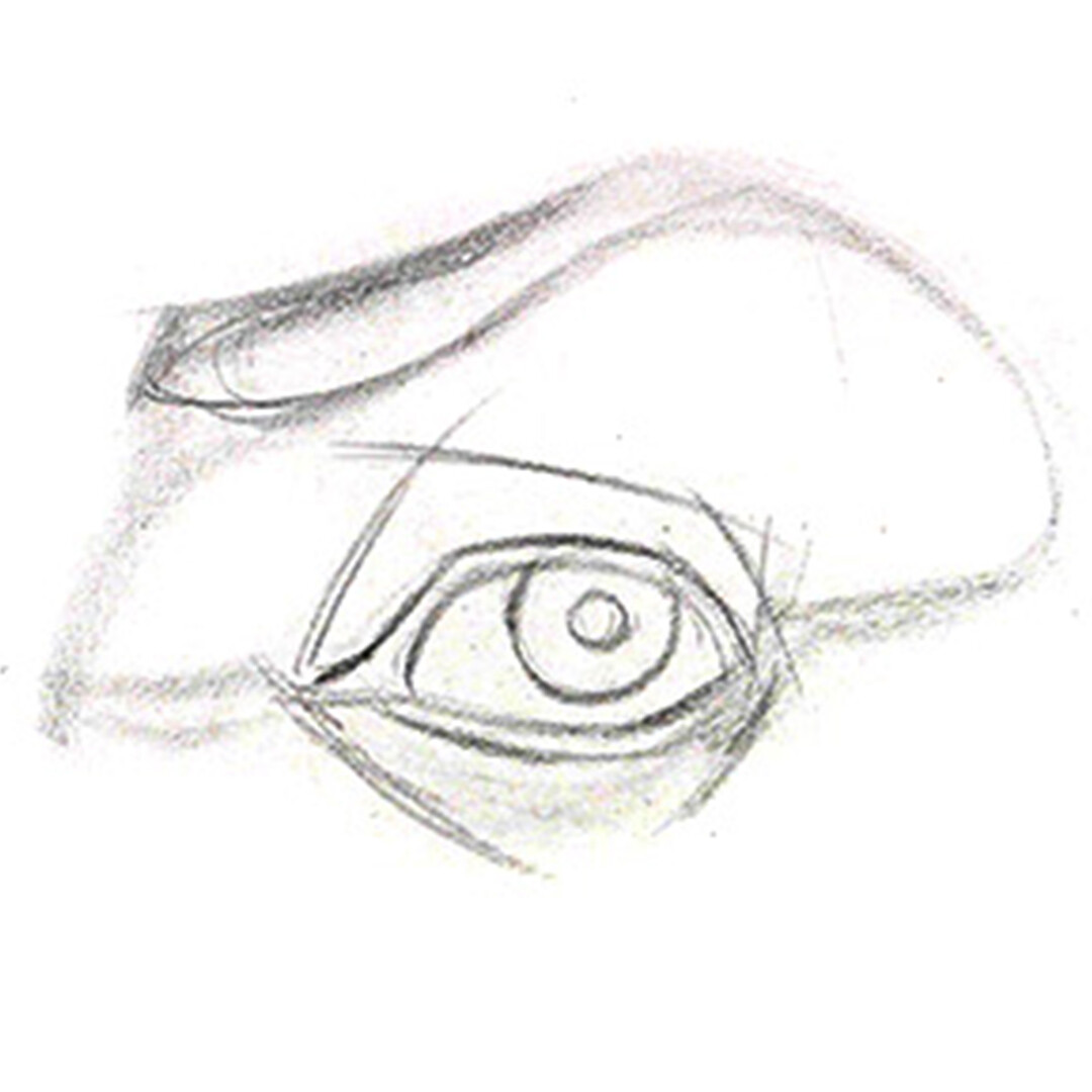 how to draw eyes proko
