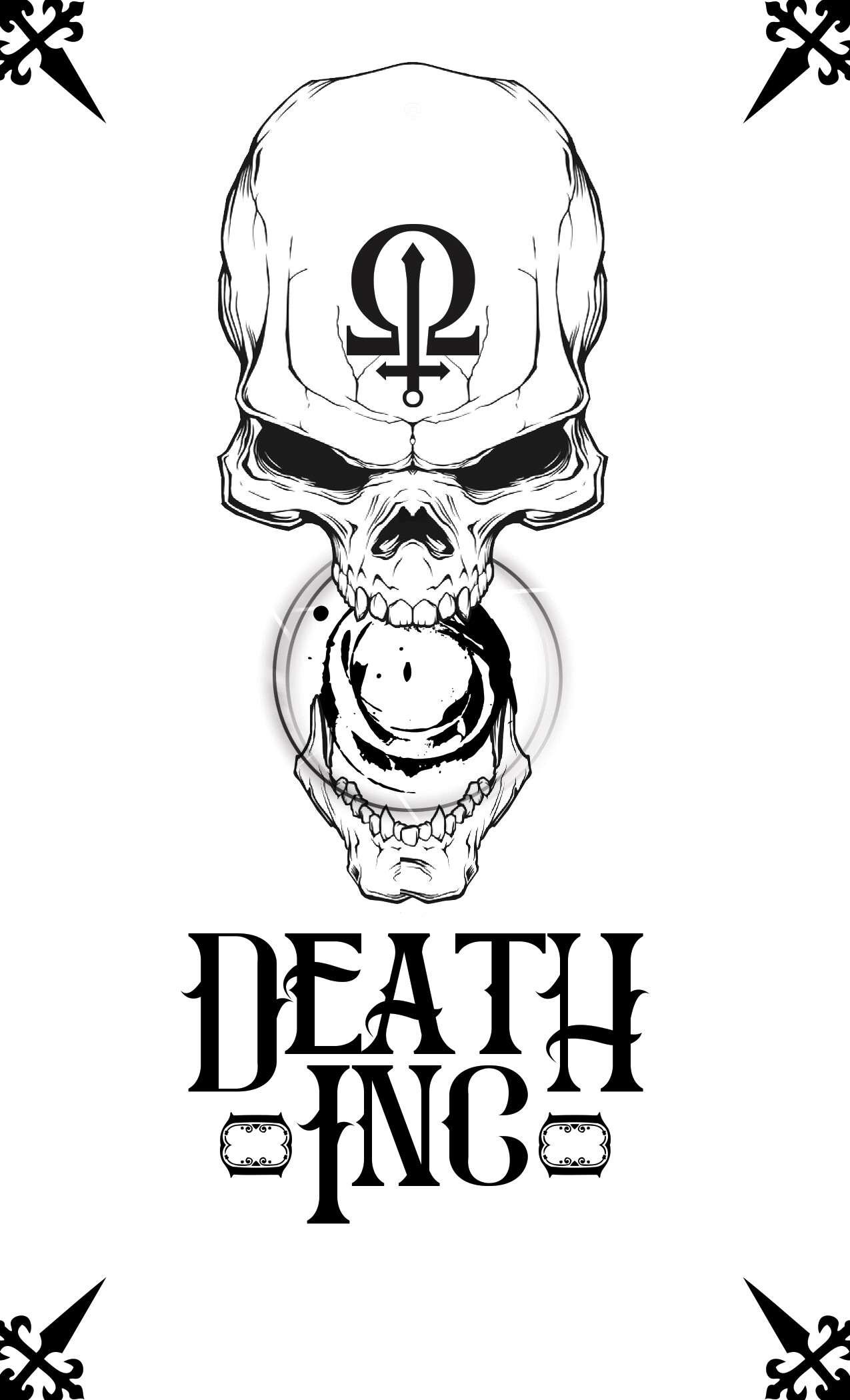 ArtStation - Death Inc. - Logo Concept