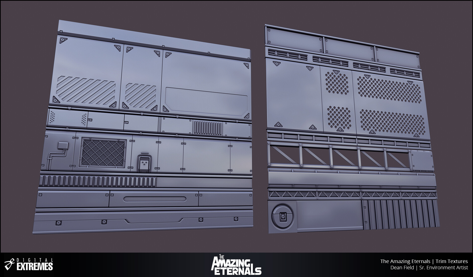 Dean Field - The Amazing Eternals - Trim Textures