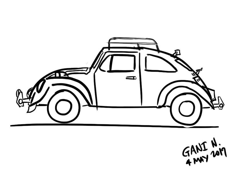 how to draw dream car