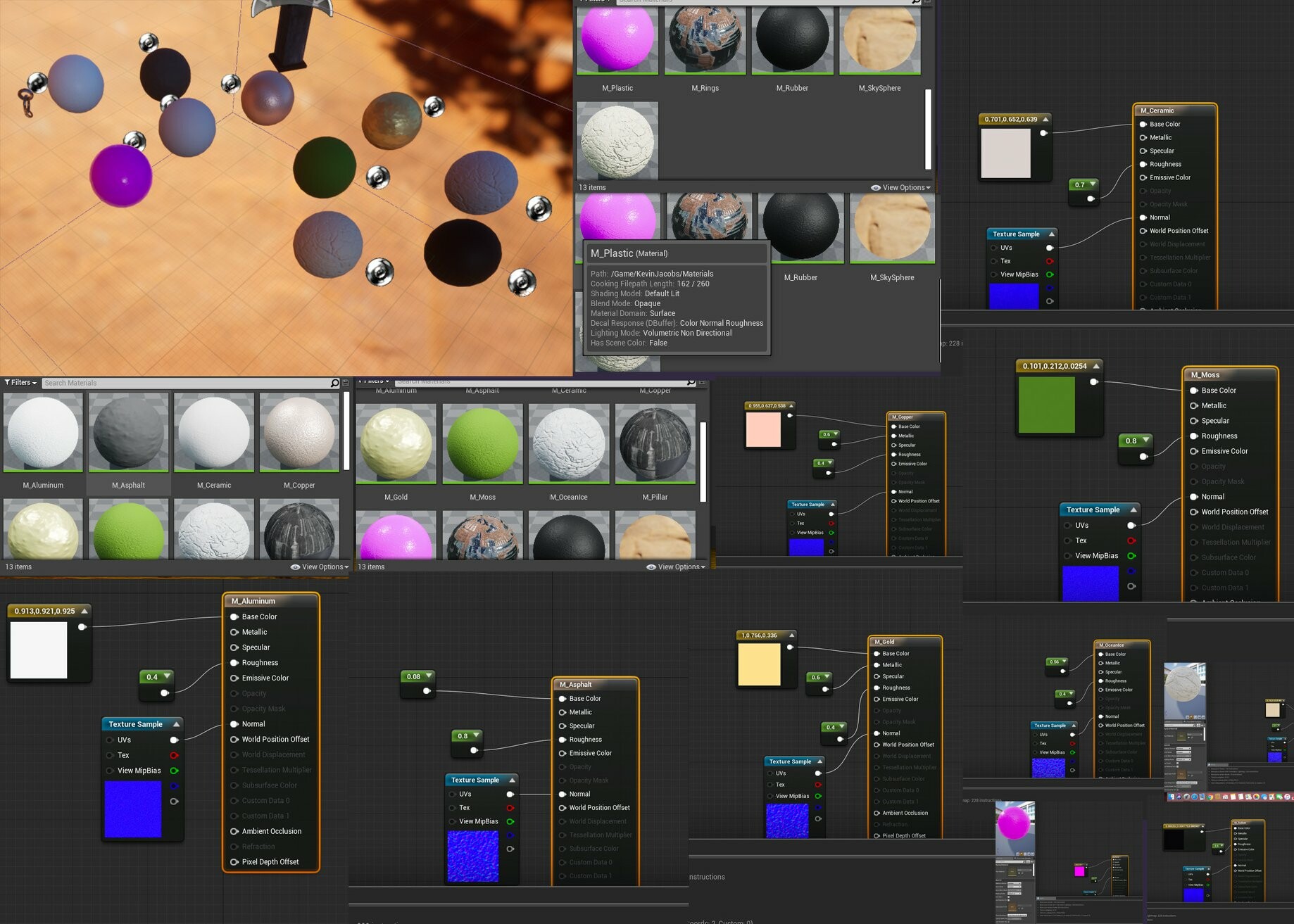 ArtStation - Applying Texture to Square Pillar and sphere assets - Art ...