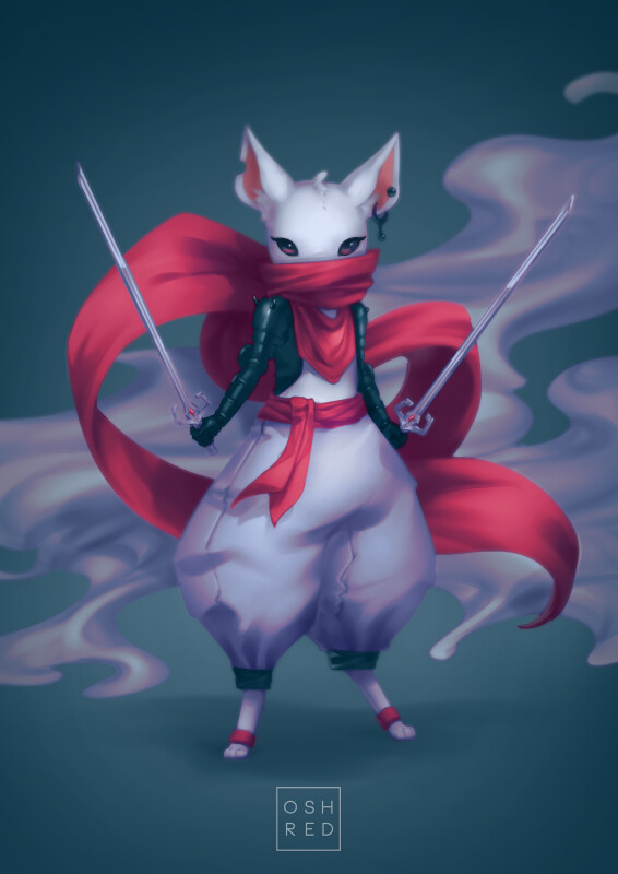 ArtStation - Tiny Warrior