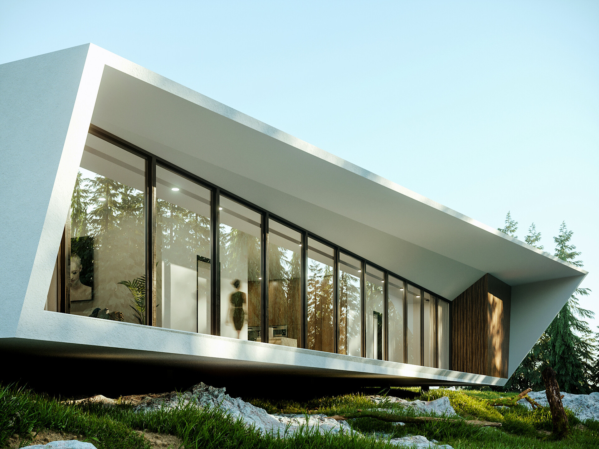 ArtStation - minimal Villa