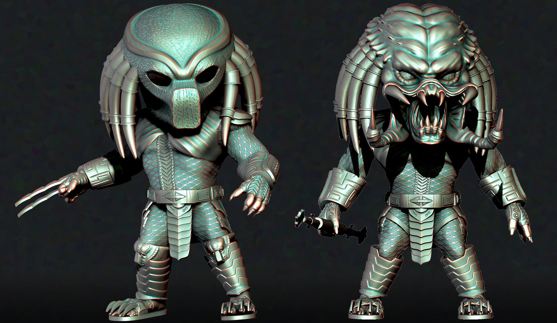 ArtStation - Chibi Predator