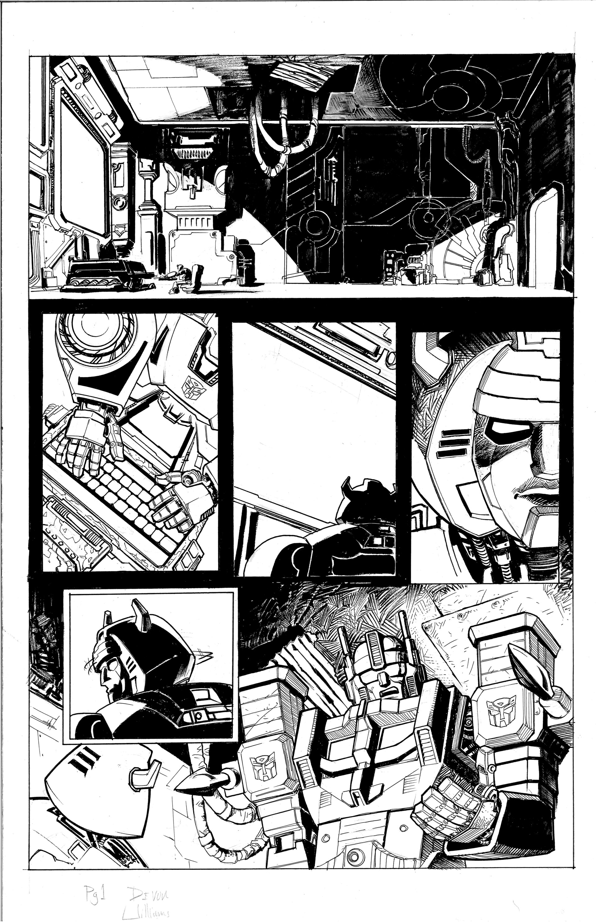 ArtStation - Transformers test pages