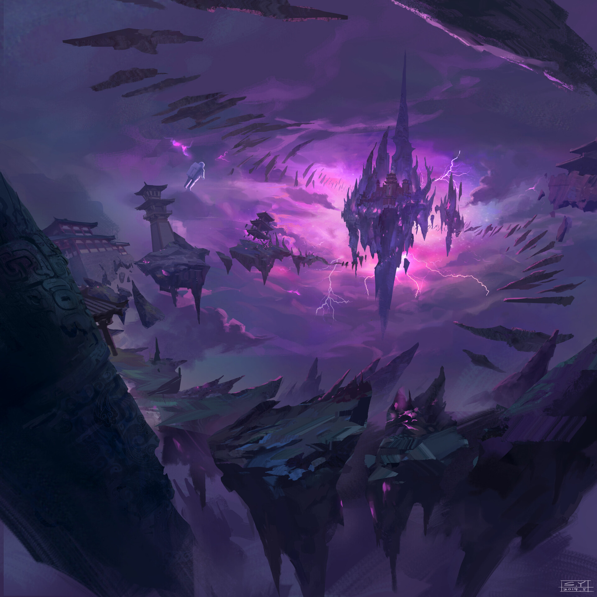 ArtStation - Purple Space