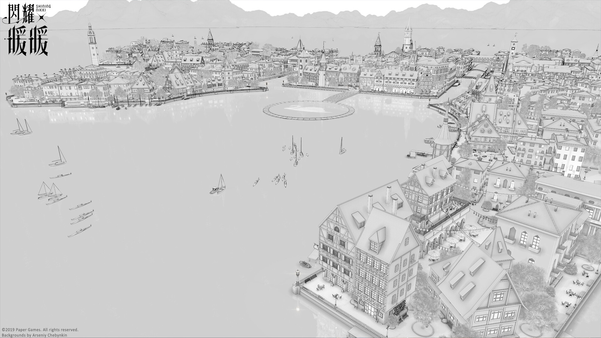 Arseniy Chebynkin - Starheaven city. Meteor shower night