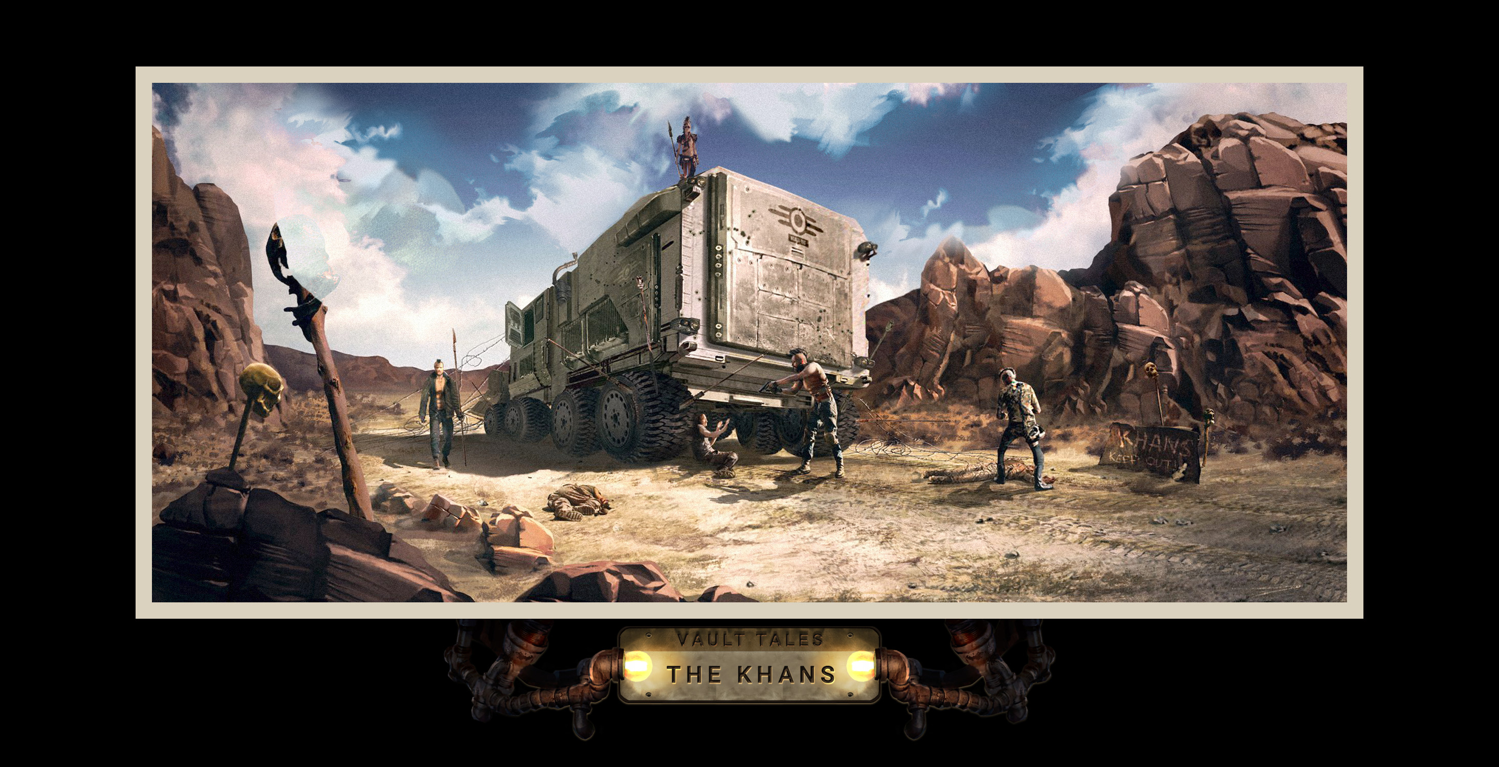 Andrii Shafetov - Portfolio - Fallout - " My Chryslus Highwayman