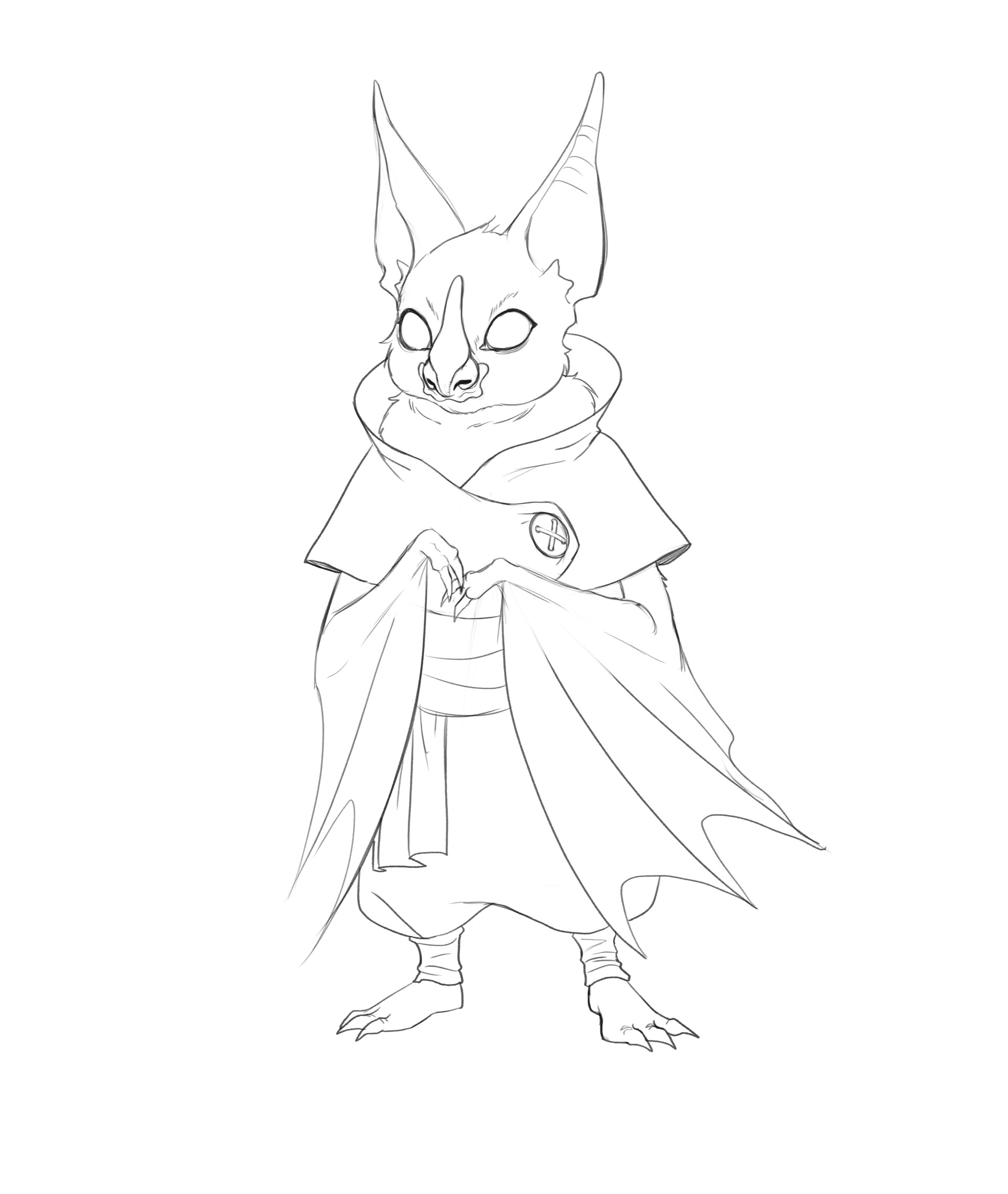 Alexandra Jury - Bat - RPG Character