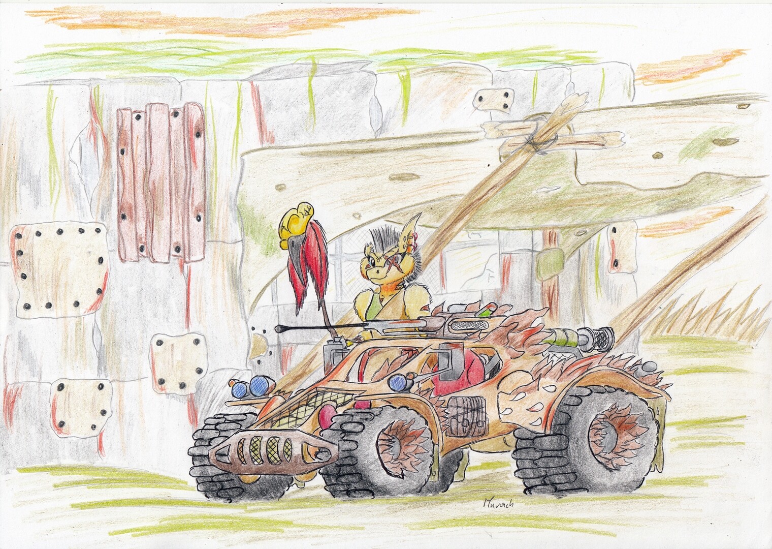 ArtStation - Mad Max pony