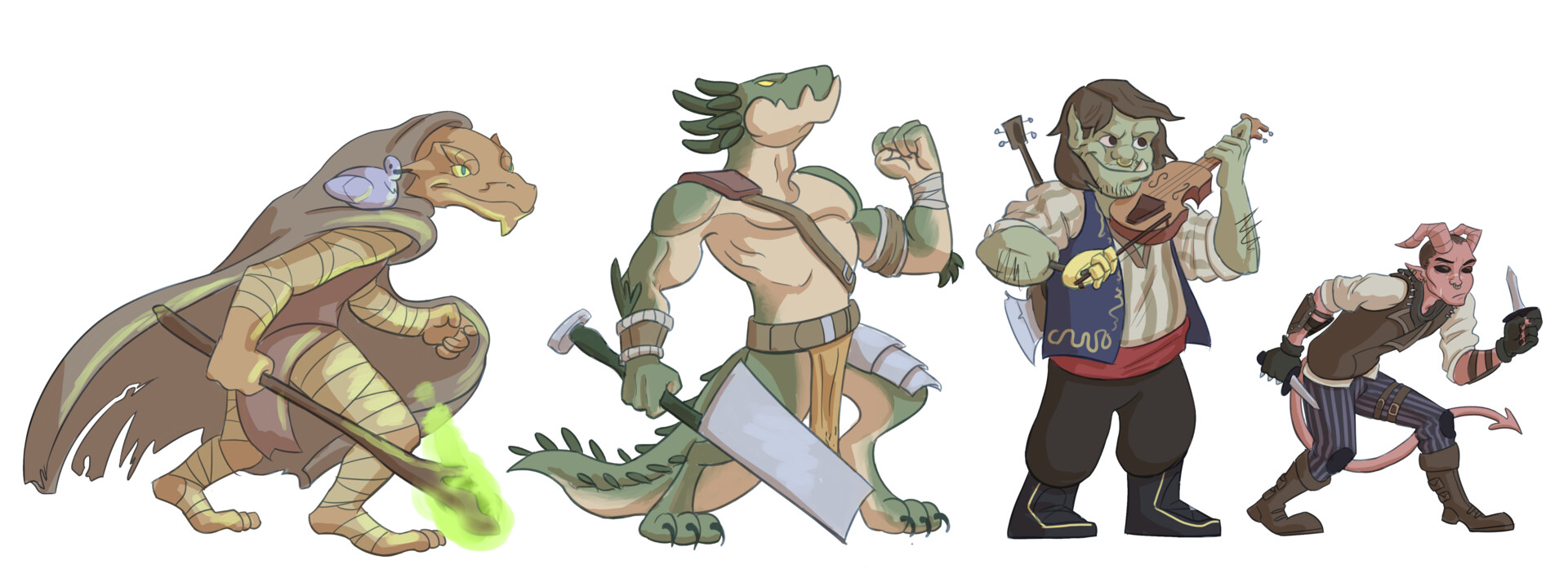 Porter CrCa - Dungeons & Dragons- A Lineup of Rascals