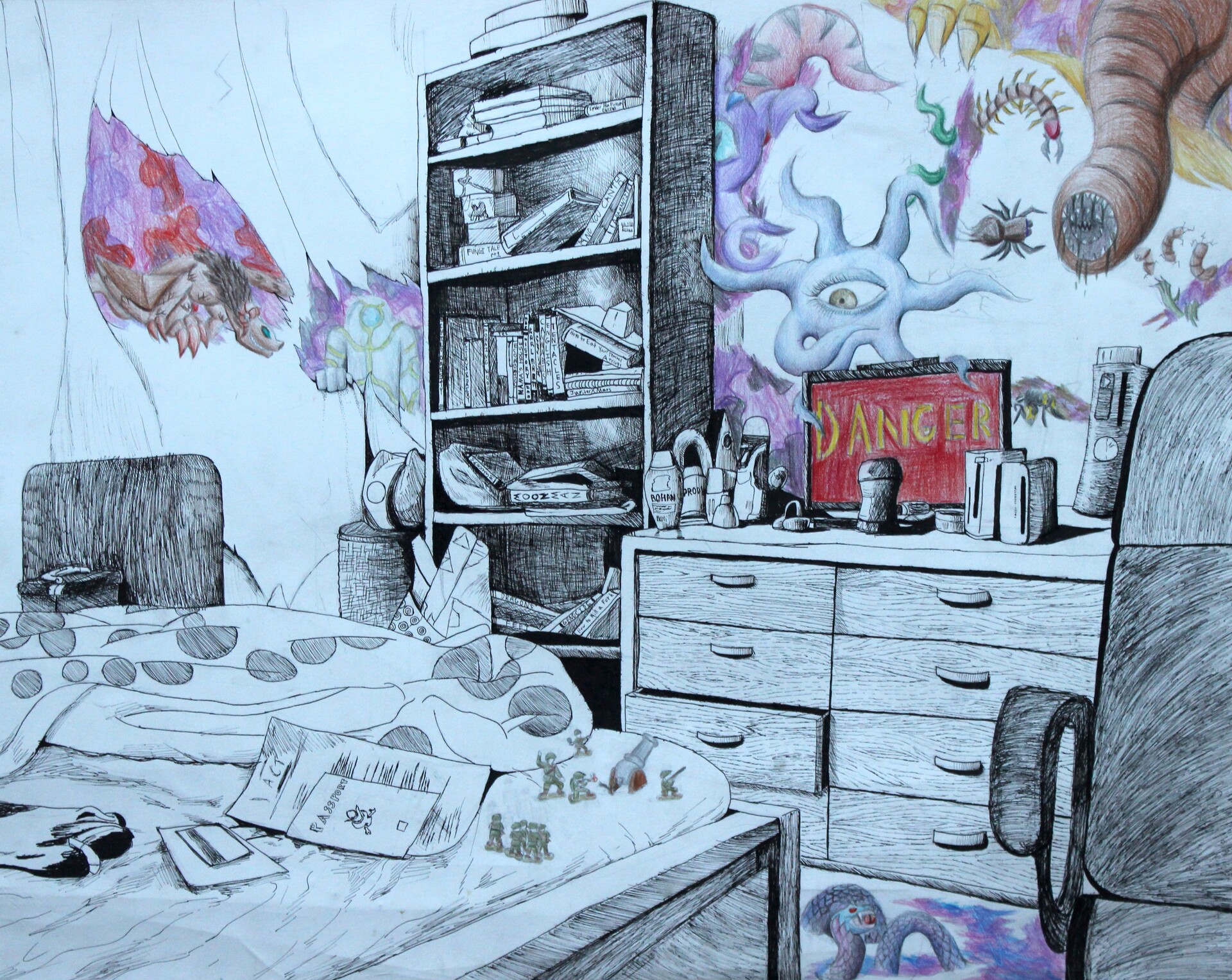 Glazero - Interior and Exterior Life Drawings (2017)