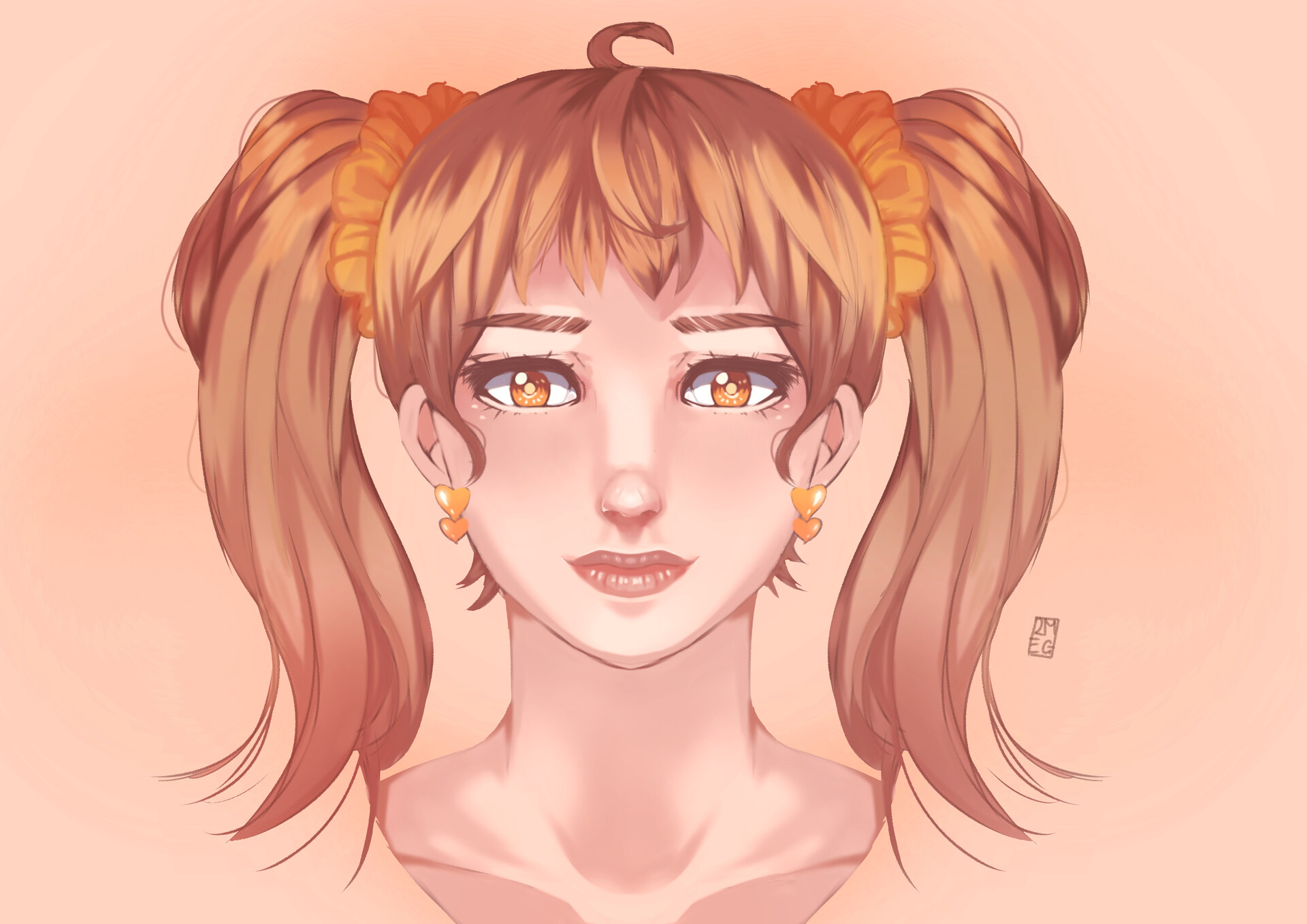 ArtStation - Orange Girl