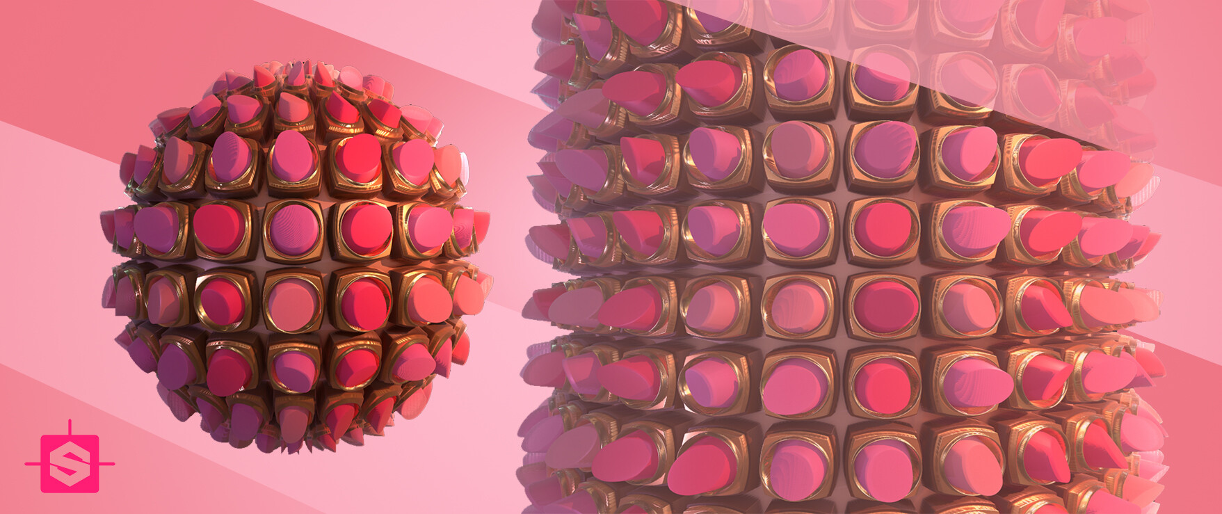 ArtStation - Lipstick material
