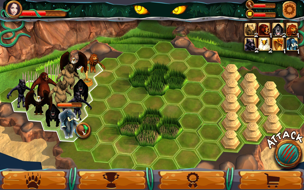 ArtStation - Wild War 3d game