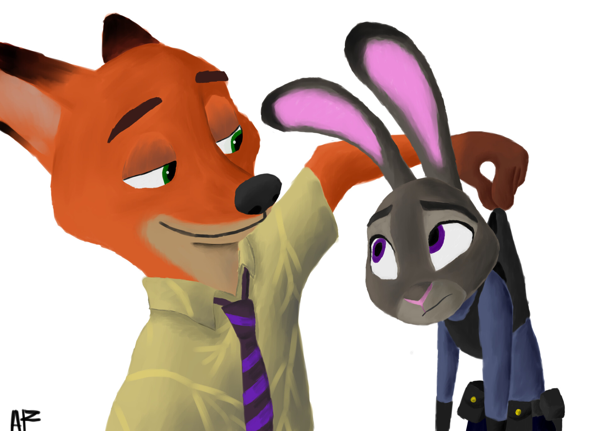 ArtStation - Zootopia Nick Judy